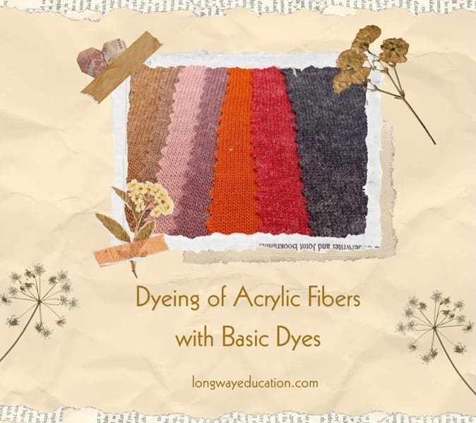 Dyeing of Acrylic Fibers with Basic Dyes